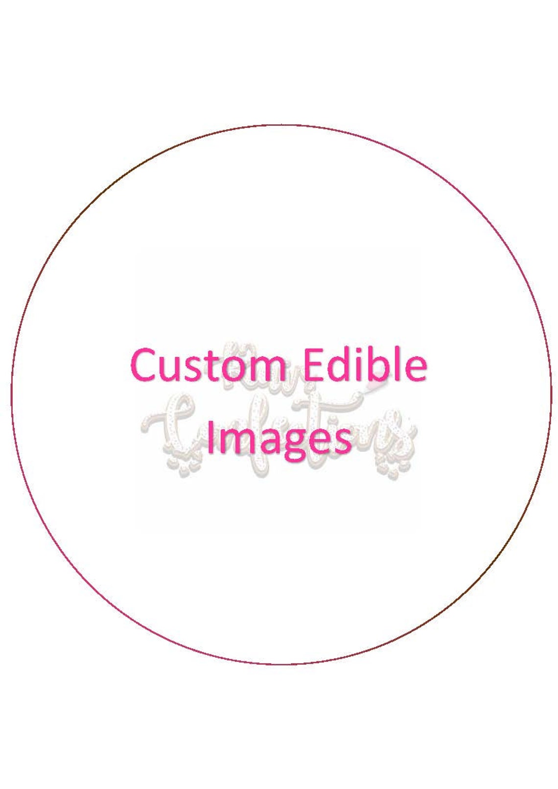 Custom Edible Sugar Sheets/icing Sheets pre Cut Cake - Etsy