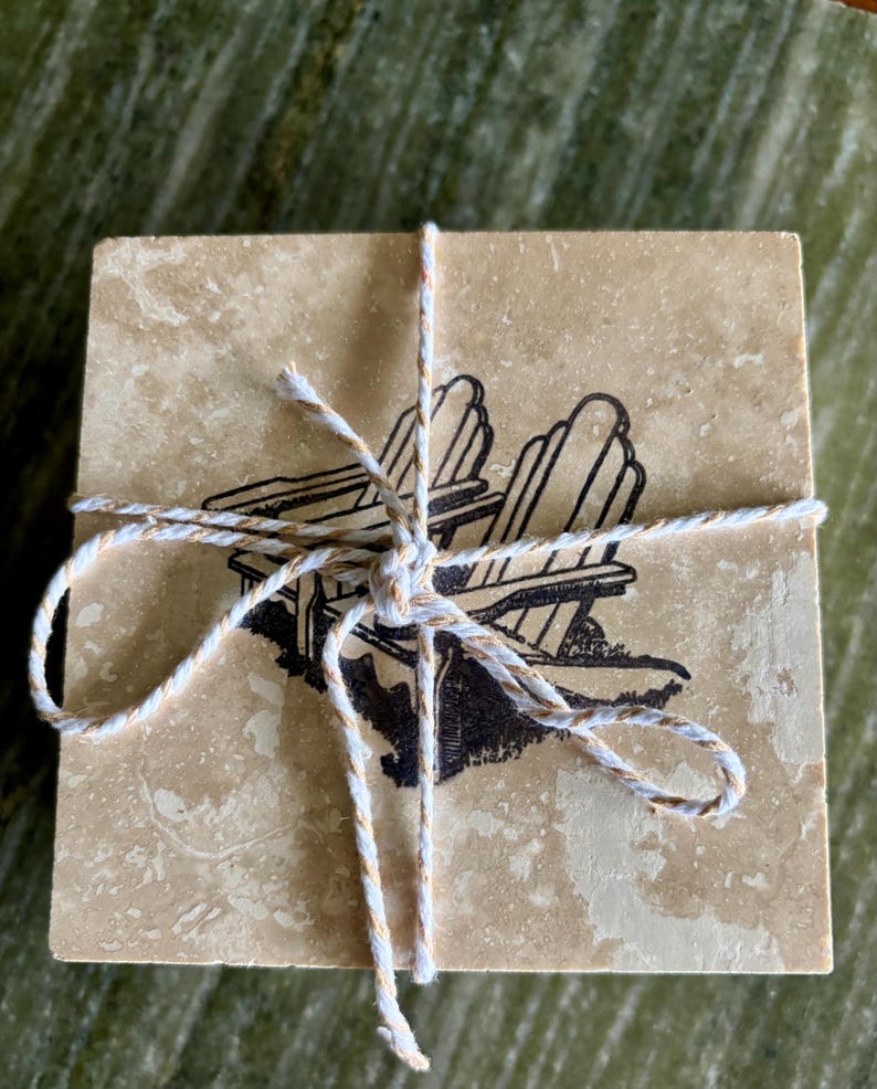 Adirondack Chair Coasters - Etsy