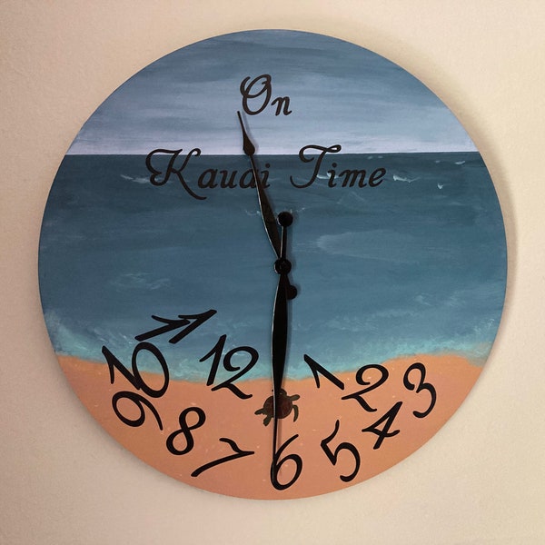 Falling Numbers Clock - Etsy