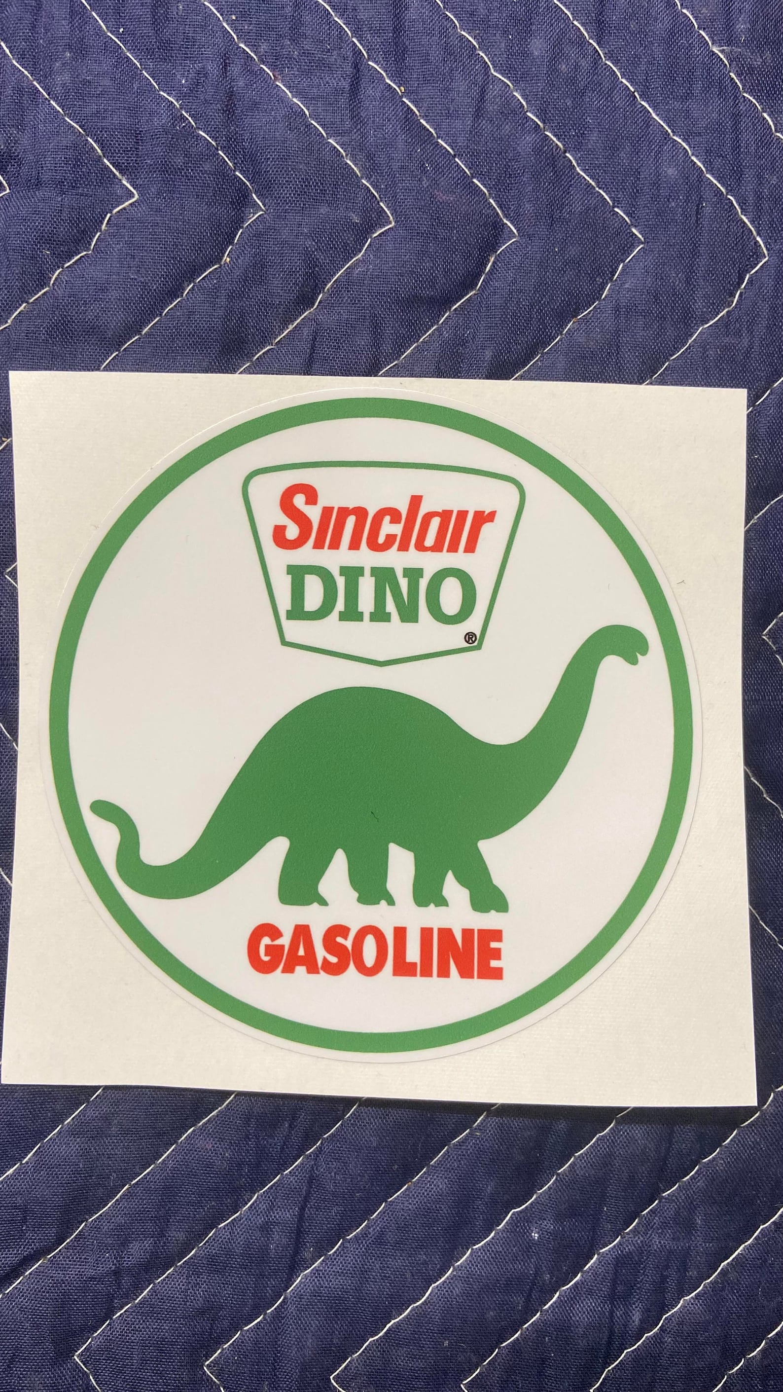Sinclair Dino Vinyl Decal | Etsy
