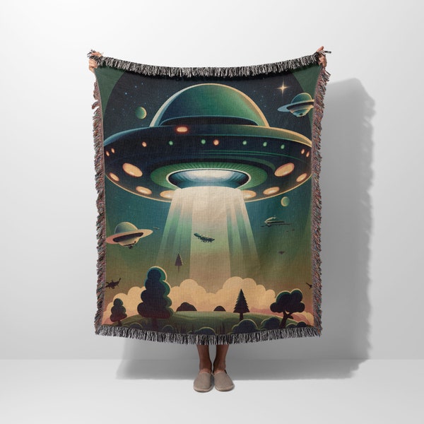 Ufo Tapestry - Etsy