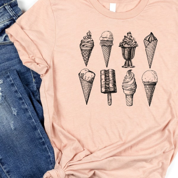 Ice Cream Shirt - Etsy
