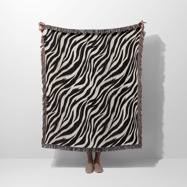 Zebra Throw - Etsy