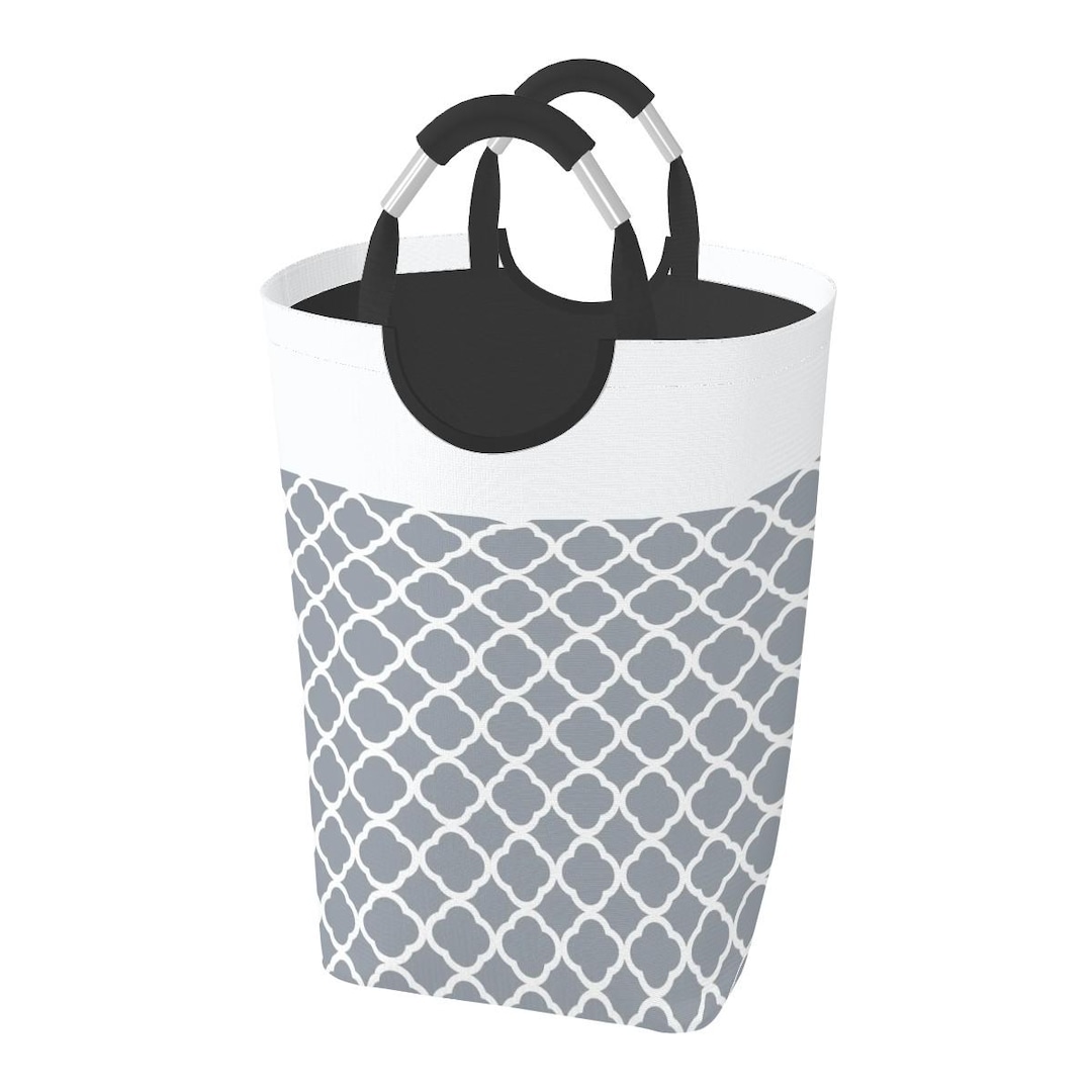 Laundry Hamper With Handles, Fabric Collapsible Laundry Basket ...