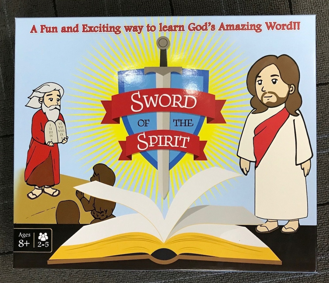 Children's Board Game sword of the Spirit - Etsy