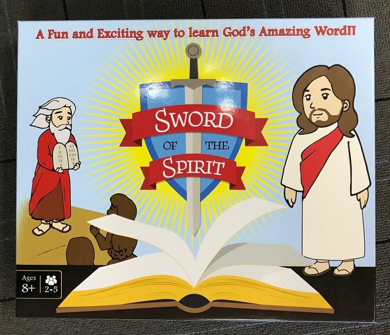 Sword of the Spirit Fun Christian Board Game for Children/adults/family ...