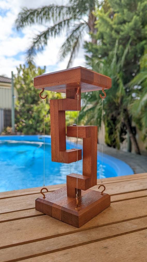 Handmade Wooden Anti-gravity Tensegrity Sculpture - Etsy