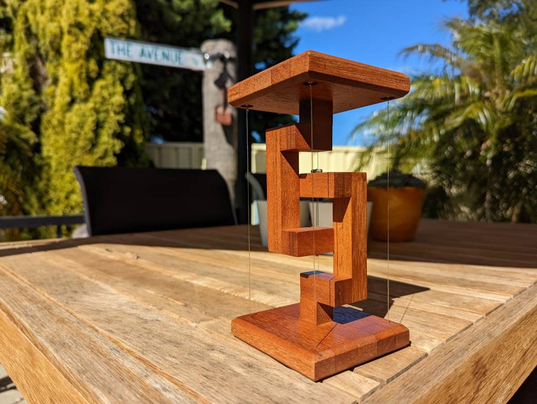 Handmade Wooden Anti-gravity Tensegrity Sculpture - Etsy