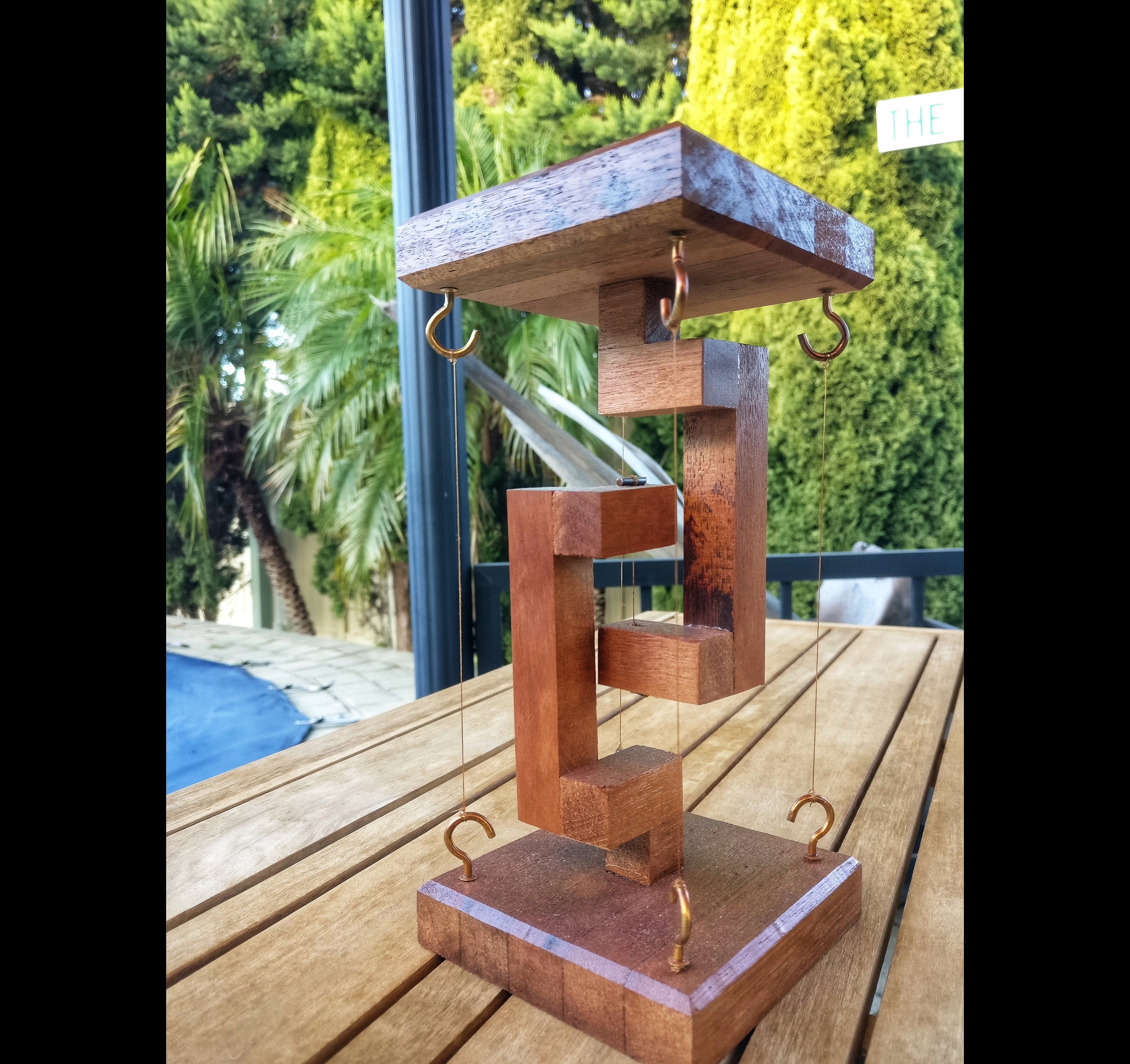 Handmade Wooden Anti-gravity Tensegrity Sculpture | Etsy