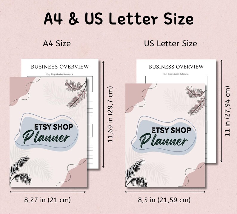 Printable Etsy Shop Planner | Etsy Business Plan | Etsy Seller Planner ...
