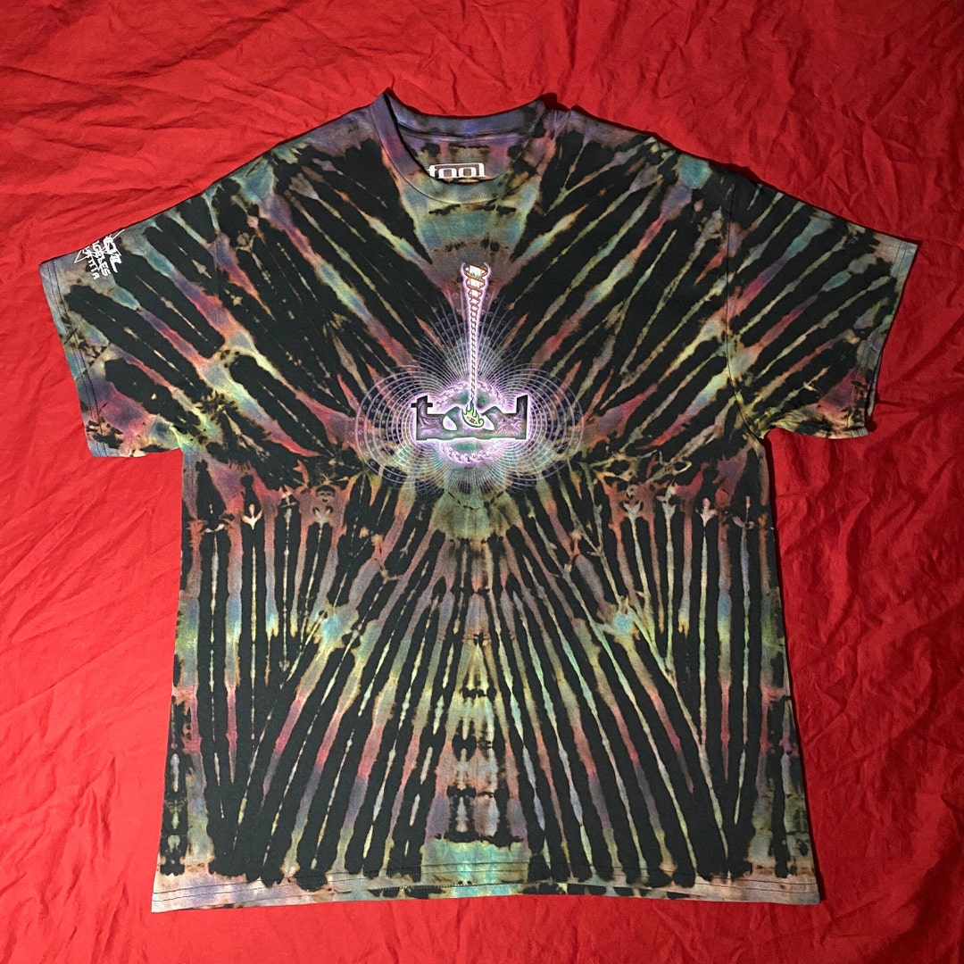 Tool Lateralus Back Graphic Reverse Tie Dye Shirt XL - Etsy