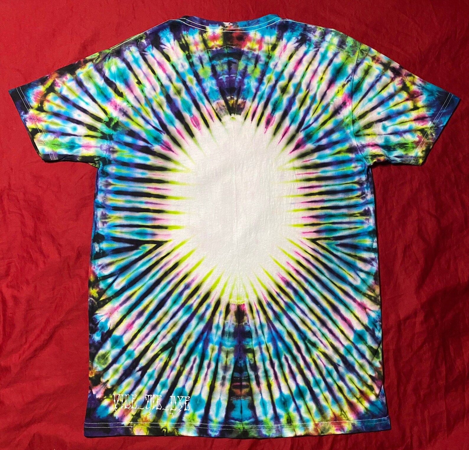 Ghostface Psychedelic Slasher Tie Dye Graphic Shirt - Etsy