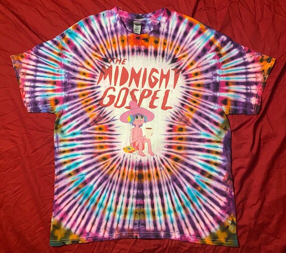 The Midnight Gospel Tie Dye Graphic Shirt XL - Etsy