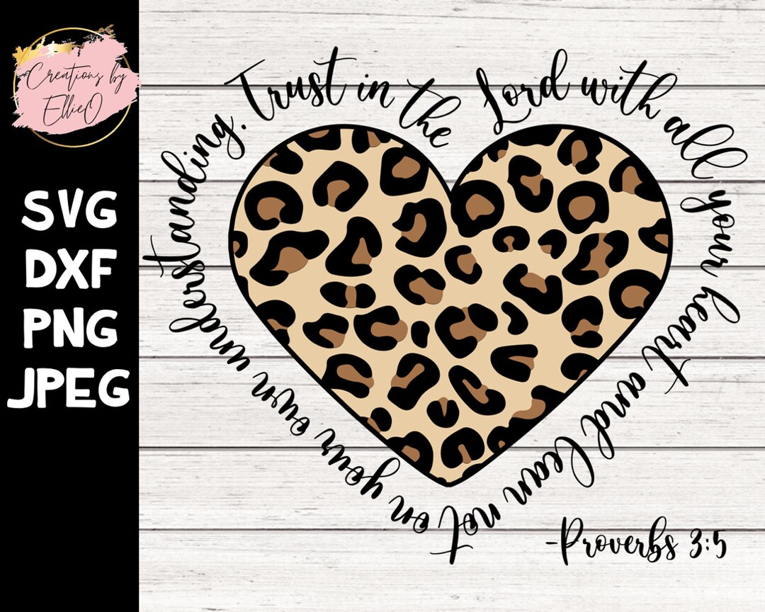 Religious Svg- Religious Leopard Svg- Christian Svg- Religious Png - Etsy