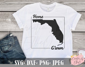 Florida Grown Svg | Etsy
