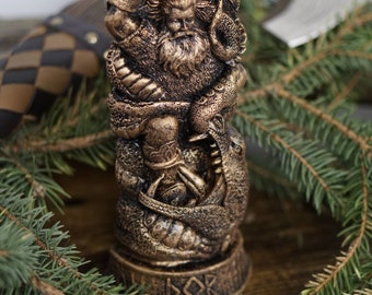 Odin Thor Freya Statue - Etsy