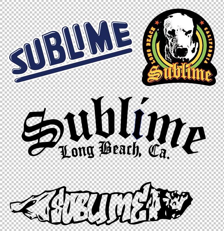 Sublime Band Logo SVG Eps Png - Etsy