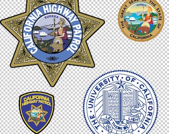 California Highway Patrol Badge Patch Color Vector Logo High Resolution ...