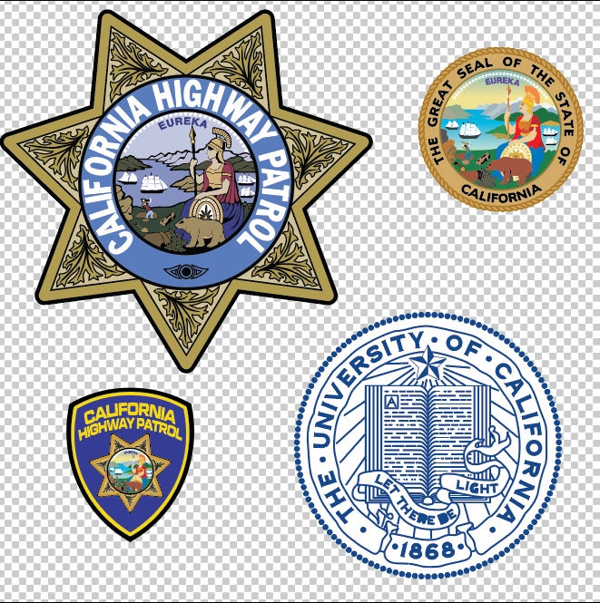 California Logo and Highway Patrol SVG Eps Png - Etsy