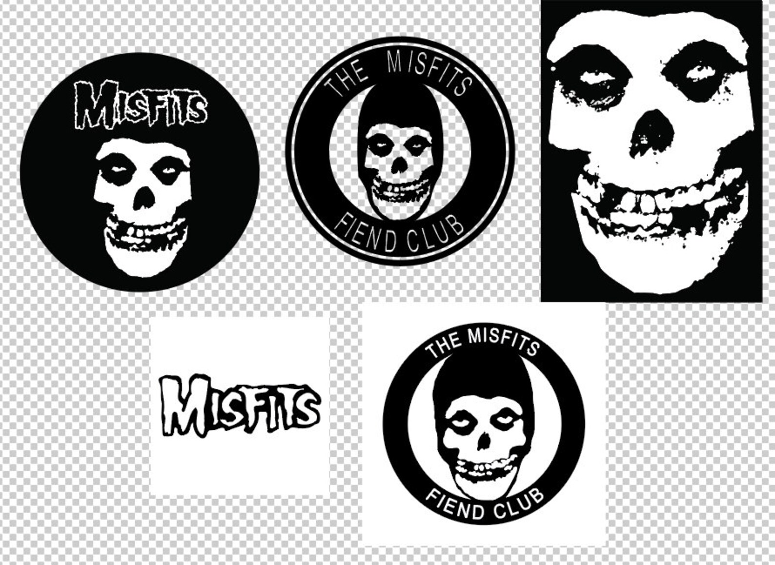 Misfits Band Logo Bundle SVG Eps Png | Etsy