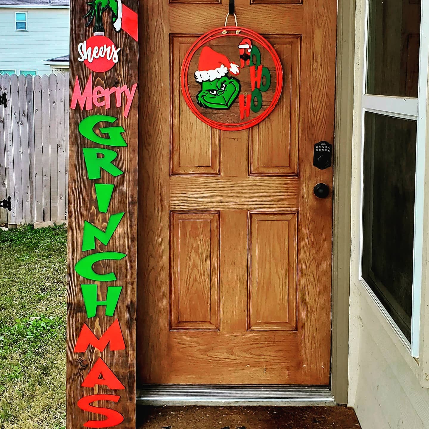 Grinch, Grinch Sign, Merry Grinchmas, Grinch Decor, Grinch Hand, Grinch ...