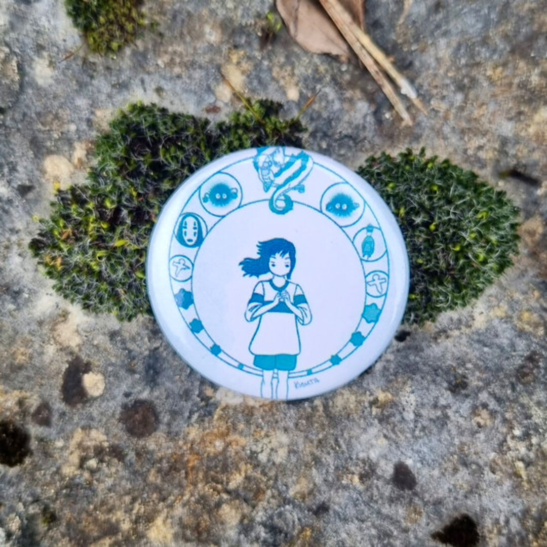 Spirited Away - Button - Etsy