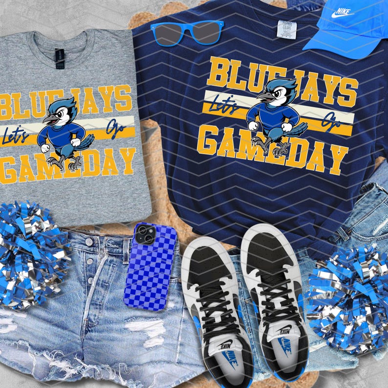 Custom Bluejay - Blue Jay Mascot Canva Template - Customizable - Dtg ...
