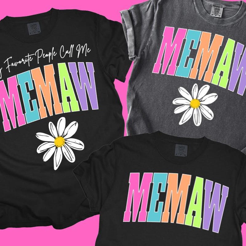 Memaw Svg - Etsy