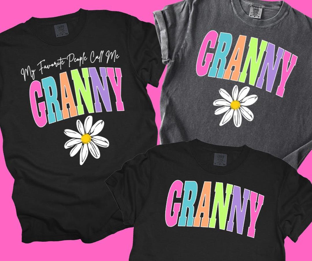 Digital GRANNY Varsity Font - Multiple Colors - PNG 300dpi Digital ...