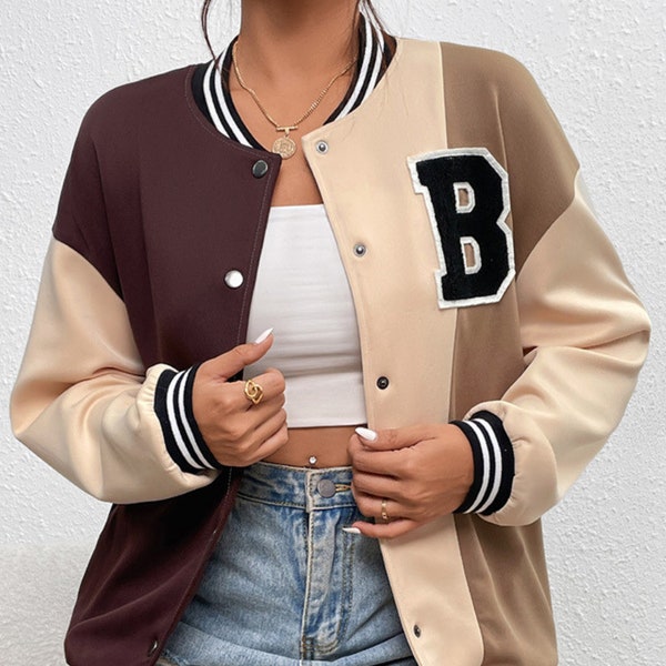 Varsity Jacket Pattern - Etsy