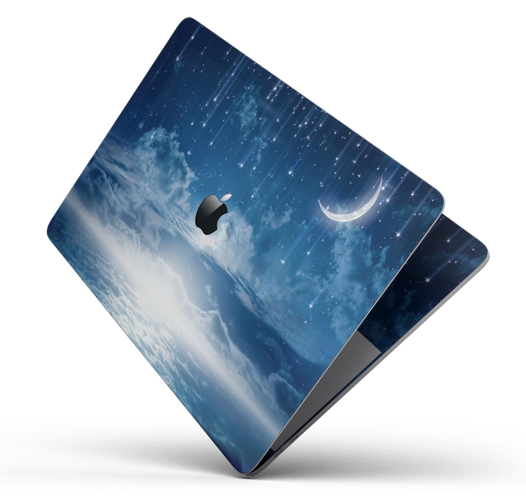 Vivid Blue Falling Stars in the Night Sky // Skin Decal Wrap - Etsy