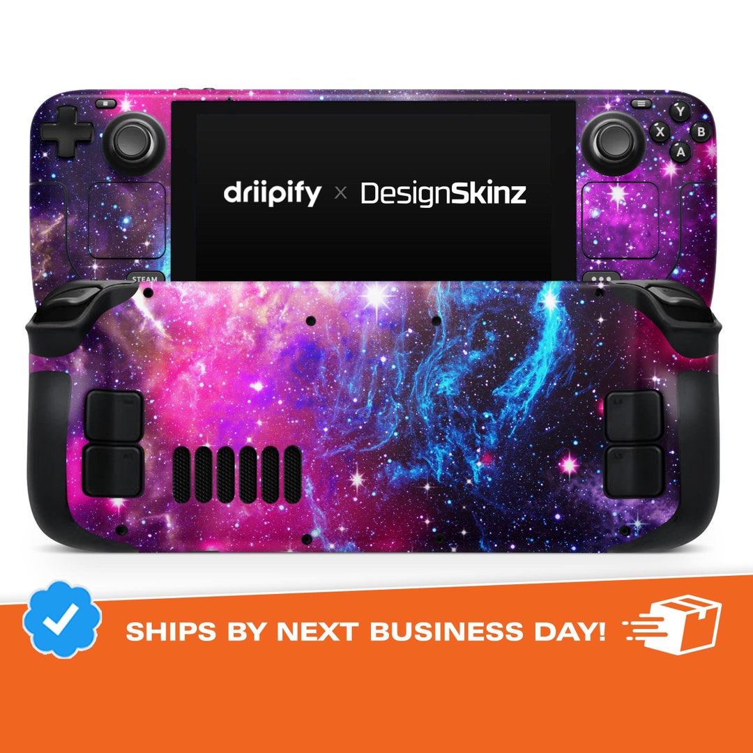 Bright Trippy Space // Full Body Skin Decal Wrap Kit for the Steam Deck ...