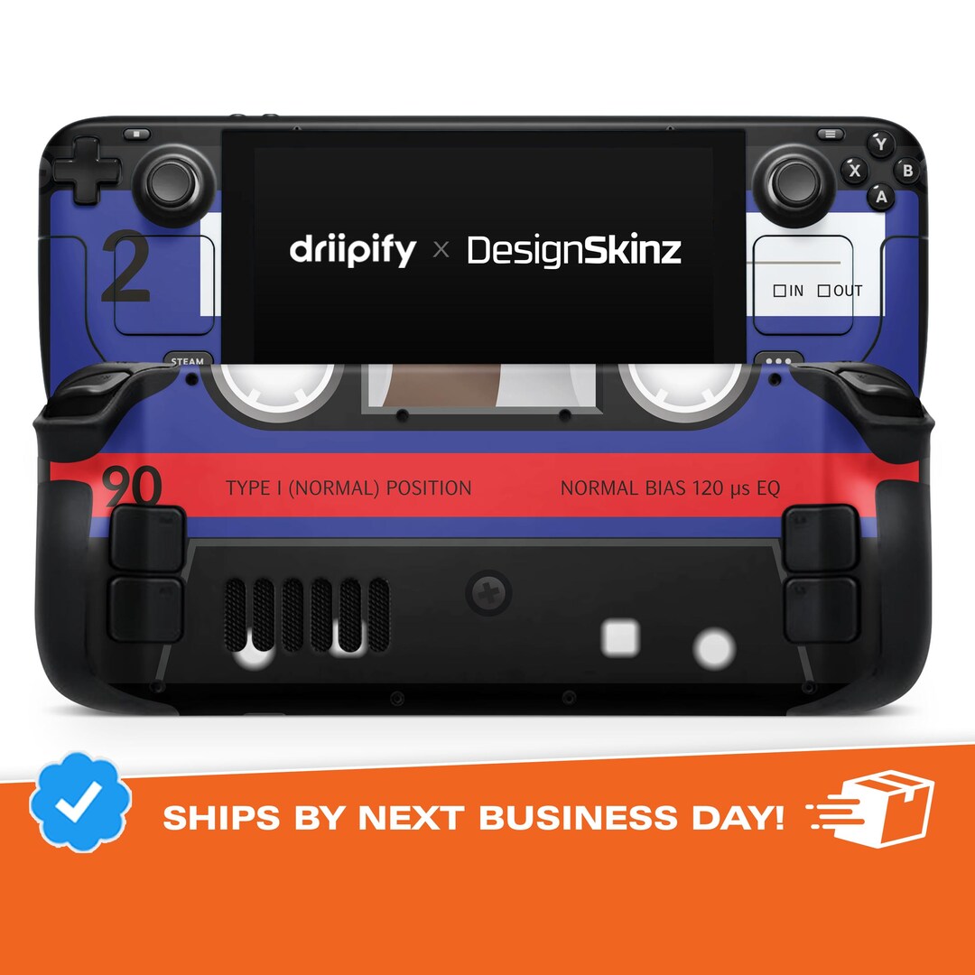 Retro Cassette Tape V2 // Protective Skin Decal Wrap Cover Kit for the ...