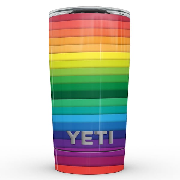 Rainbow Yeti Cup - Etsy