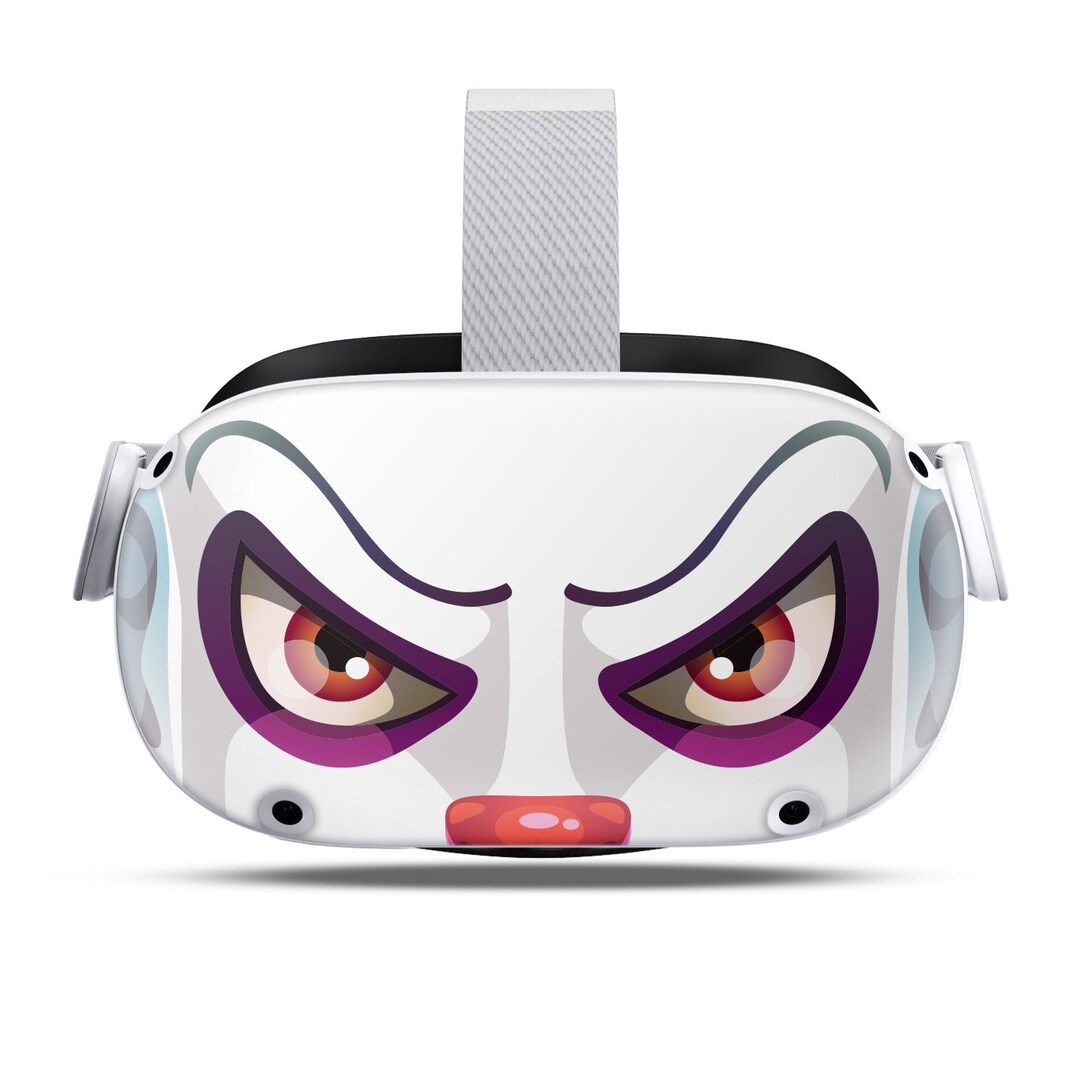 Cartoon Clown V1 // Full Body Skin Decal Vinyl Wrap for Oculus Go Quest ...