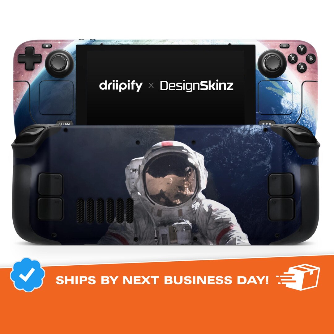 Astronaut V2 // Protective Skin Decal Wrap Cover Kit for the Steam Deck ...