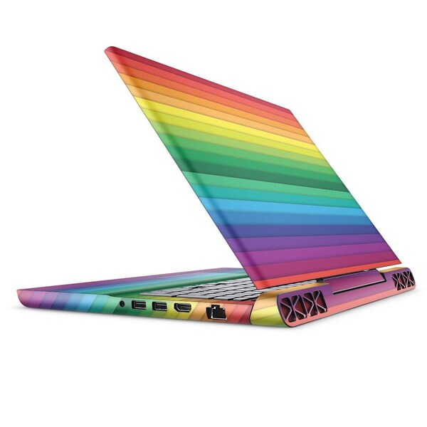 Rainbow Dell Laptop Skin - Etsy