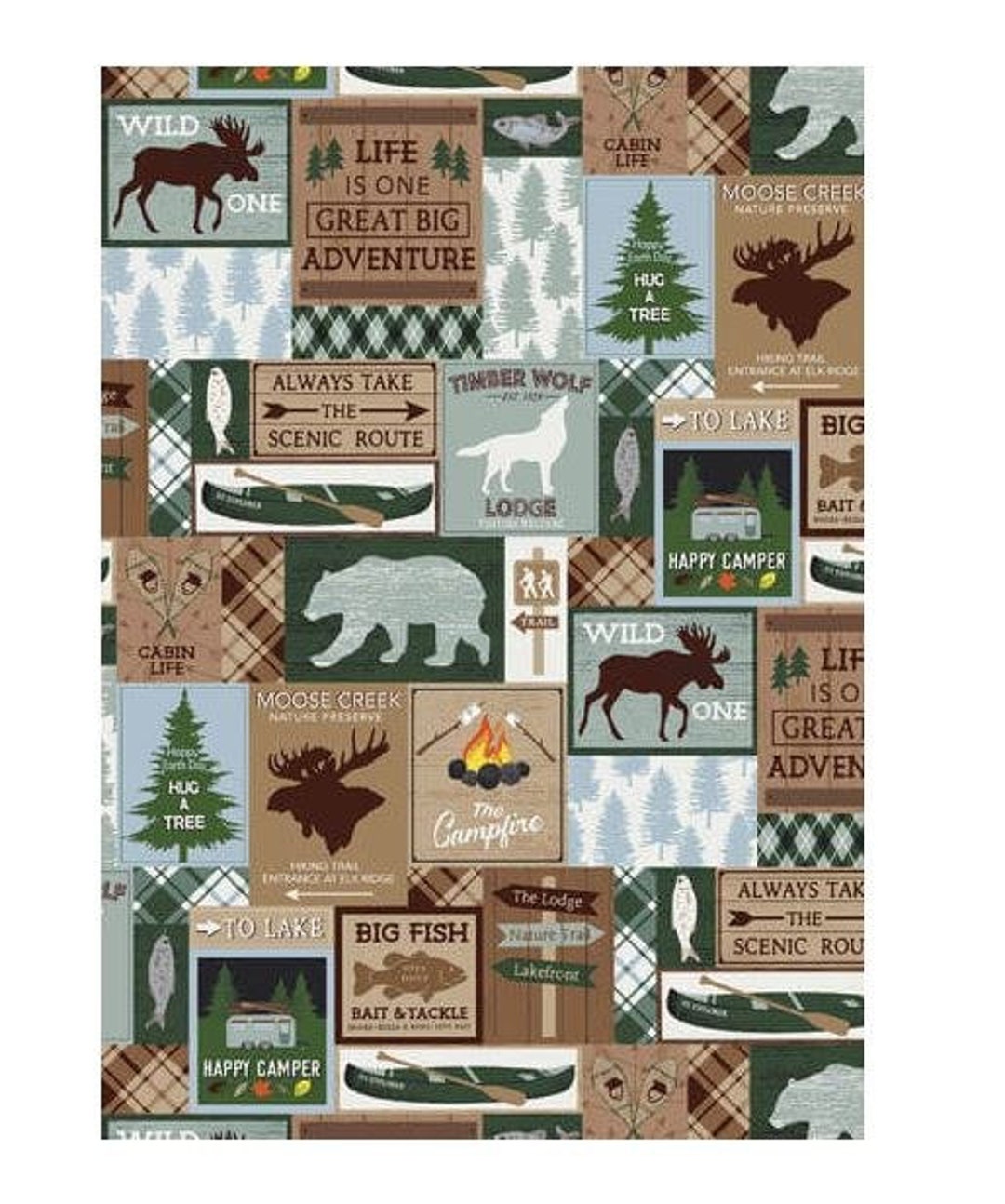 Kanvas Studio - Moose Creek Lodge - Moose Creek Boxes - Brown ...