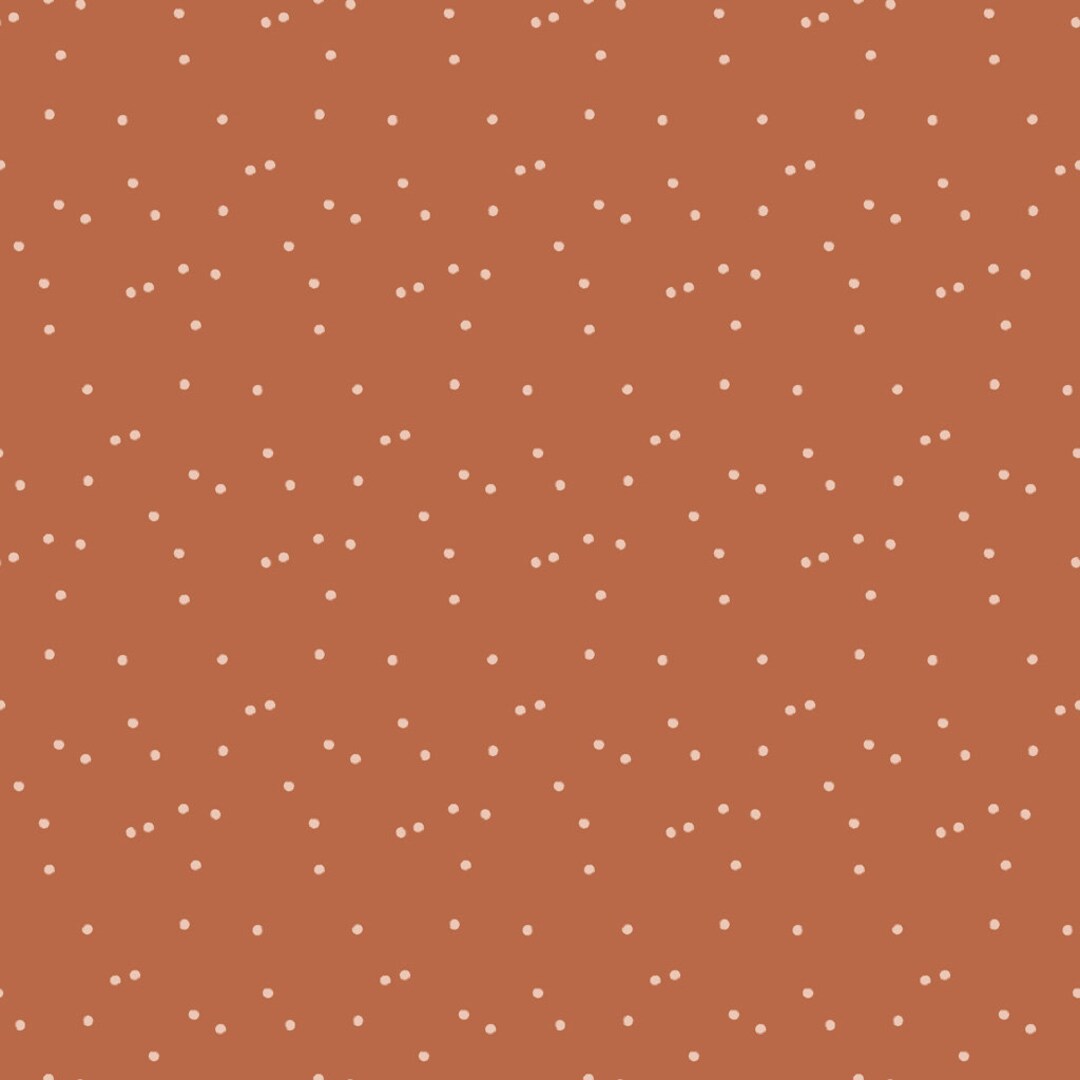 Clothworks - Firefly Dot - Dark Rust - Y3609-72 - Fabric by the Yard - Etsy