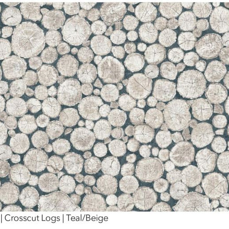 Wood Log Fabric - Etsy