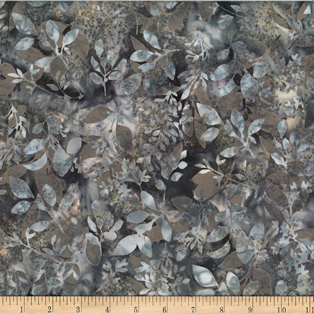 Hoffman Bali Batik Skipping Rocks - Pewter - W2574-76 - Fabric by the ...