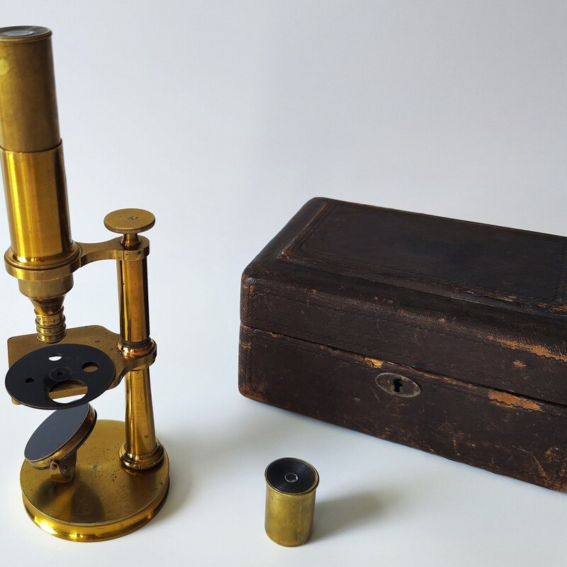 Vintage Microscope - Etsy