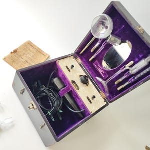 Rare Vintage Violet Ray Machine - Rare Medical Equipment Treatment ...