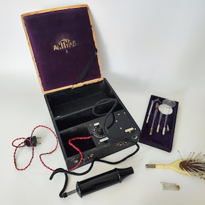 Rare VIOLET RAY MACHINE anthos / Ray Generator Rare Medical Equipment ...