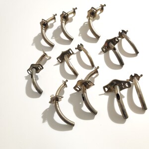 TRACHEAL CANNULA RARE Vintage Medical Tools 9pc- Antique Special Tool ...