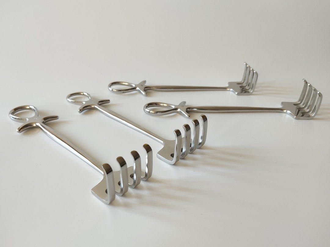 2pc VINTAGE GYNECOLOGICAL EQUIPMENTS Devices Gynecologist Special Metal ...