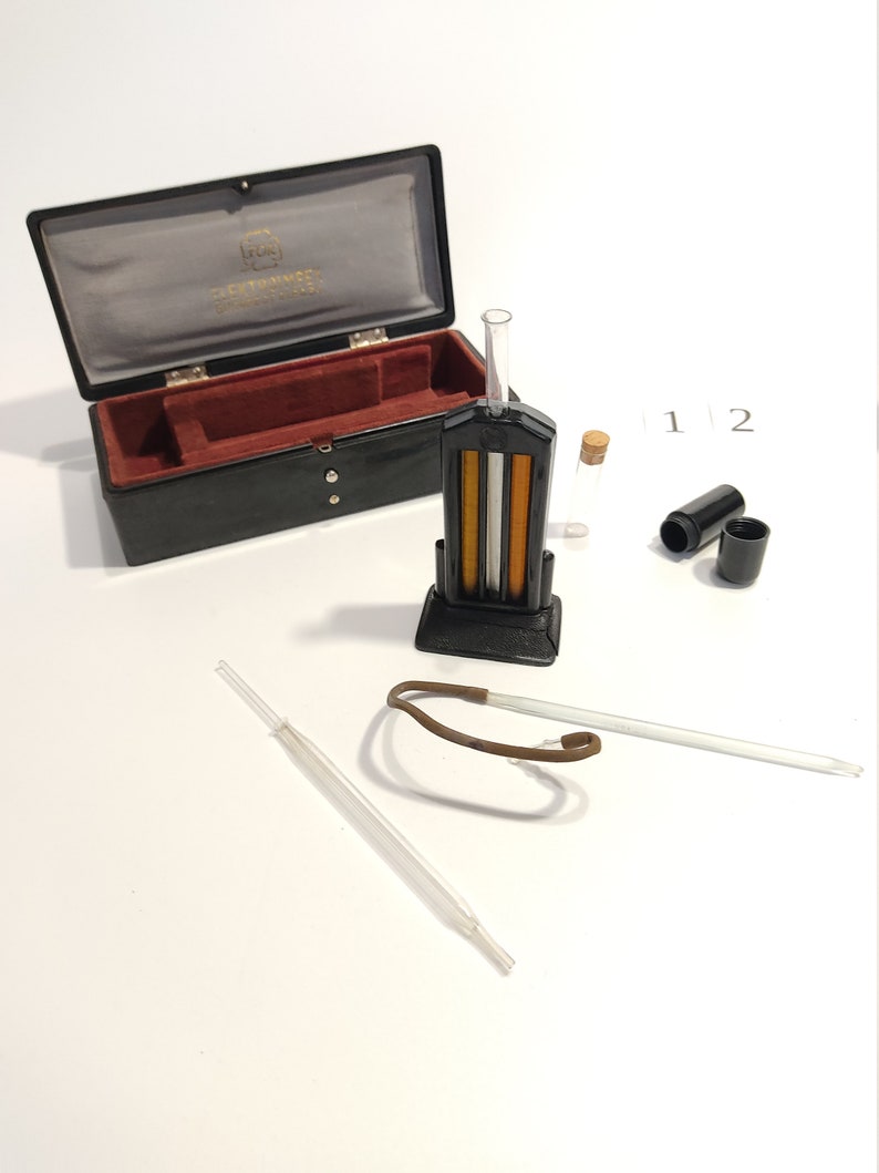 Vintage Medical Hemoglobin Meter Hemometer Tool Metal | Etsy