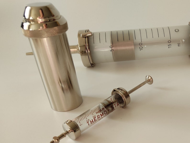 RRR SUPER RARE Glass Syringe(s) / Magnificent / Excellent Gift - in ...