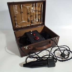 Rare VIOLET RAY MACHINE "ixu" / Ray Generator - Rare Medical Equipment ...