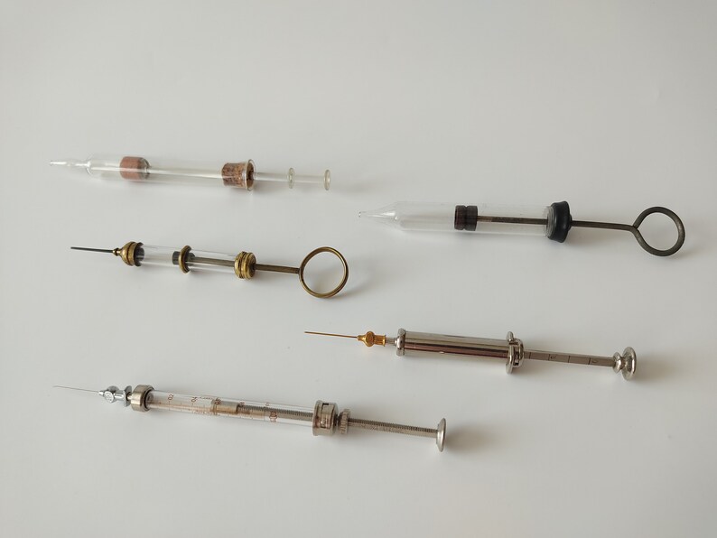 SUPER RARE Medical and Laboratory SYRINGE / Victorian Syringe - Etsy